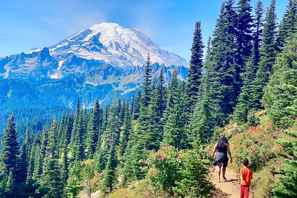 Naches Peak Loop Trail hike in Chinook Pass, Washington