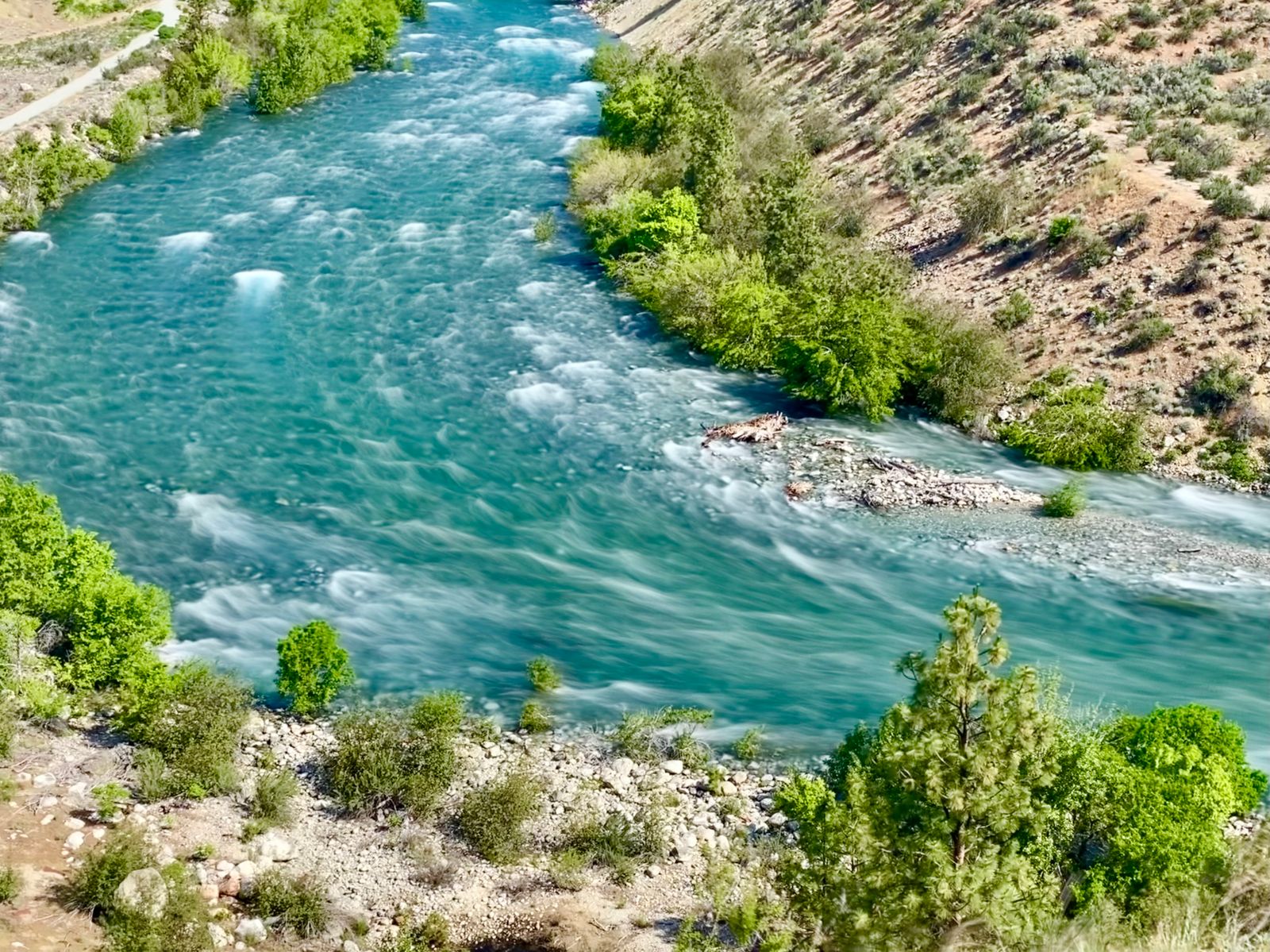 Eagle Trail hike in Chelan, Washington