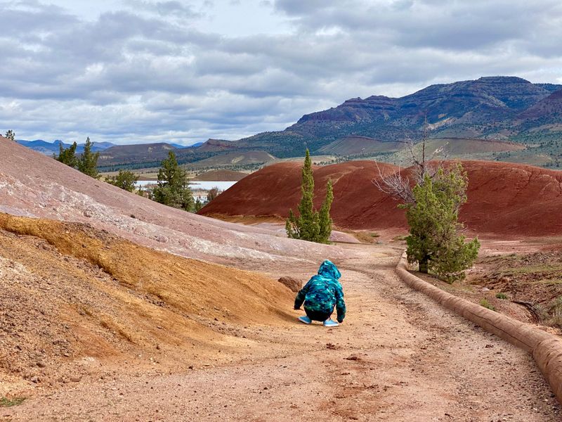 Painted Cove hike in Mitchell, Oregon