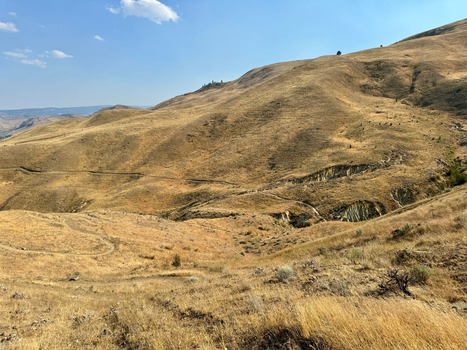 Sage Hills Trail hike in Wenatchee, Washington